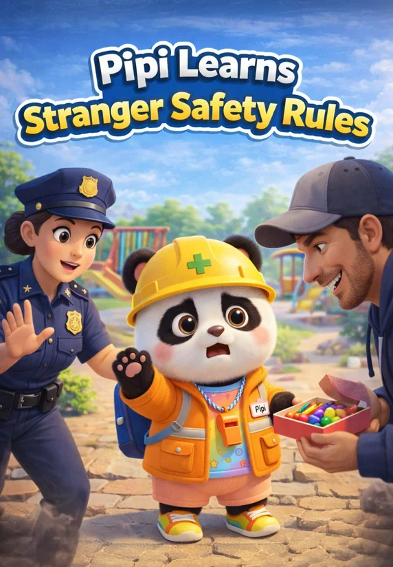Pipi Learns Stranger Safety Rules | Smart Kids Safety Club
