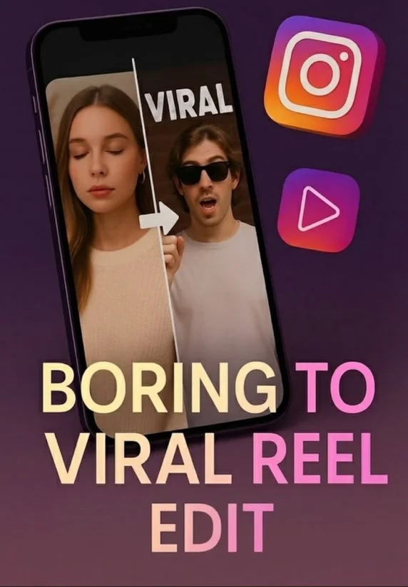 Boring To Viral Reel Edit | Viral Reel Ideas