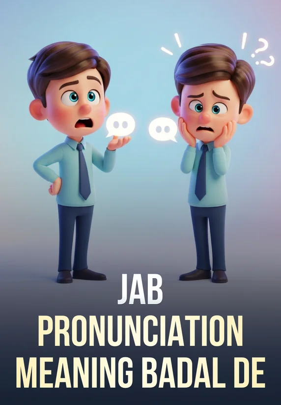 Jab Pronunciation Meaning Badal De | English Pronunciation