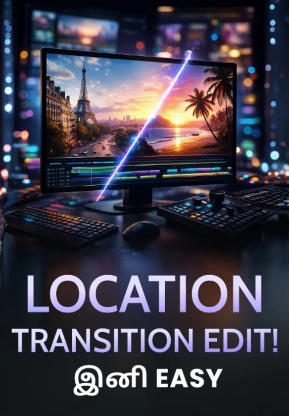 Location Transition Edit! இனி Easy | Video Editing Mastery