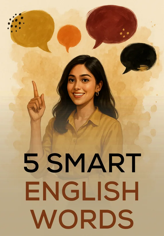 5 Smart English Words | Smart Talk in English