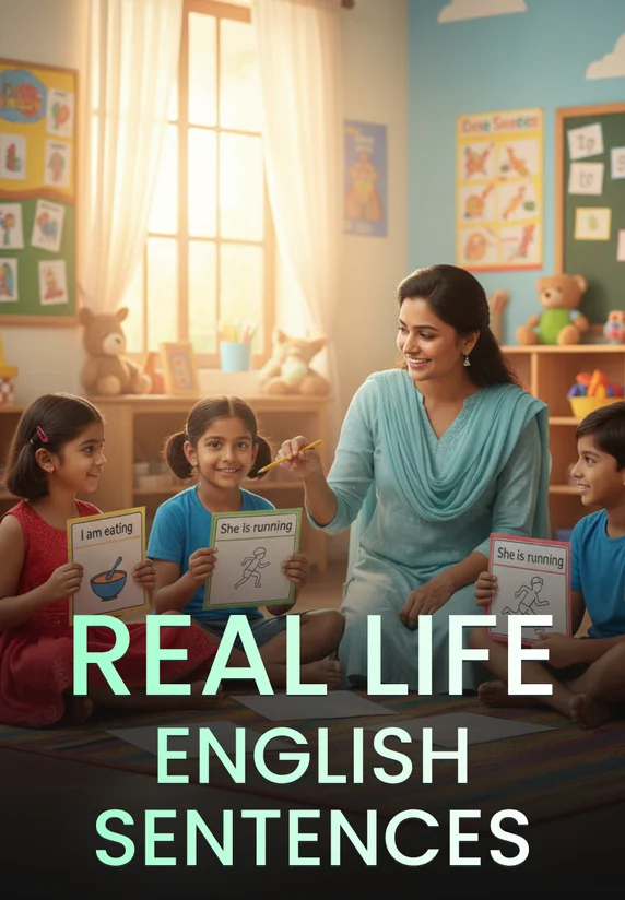 Real Life English Sentences | Easy English for Kids