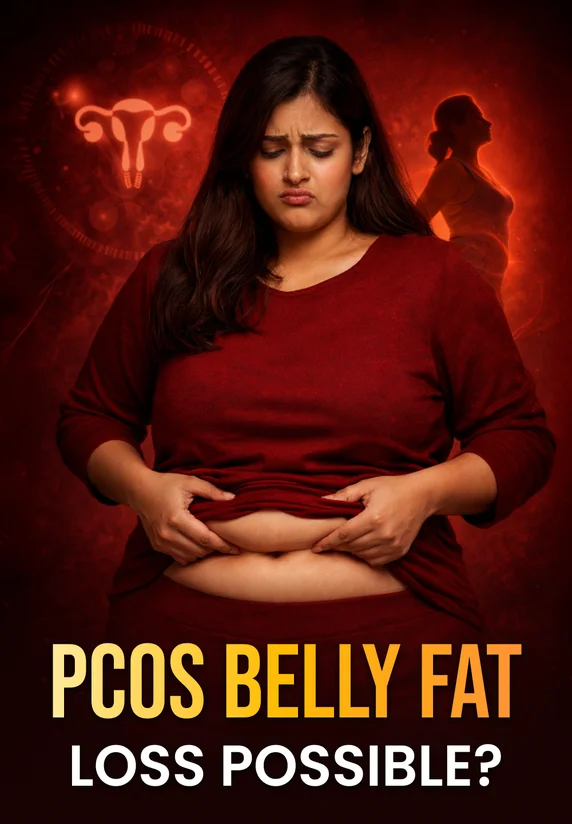 PCOS Belly Fat Loss possible? | Weightloss Journey