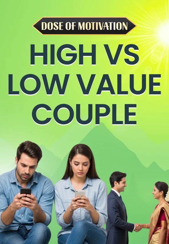 High Vs Low Value Couple | Dose of Motivation