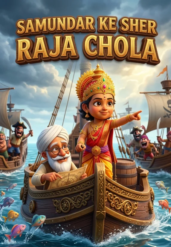 Samundar Ke Sher Raja Chola | Tiny Tales of Bharat 🌟