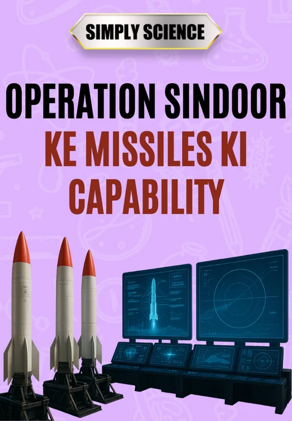 Operation Sindoor Ke Missiles Ki Capability | Simply Science