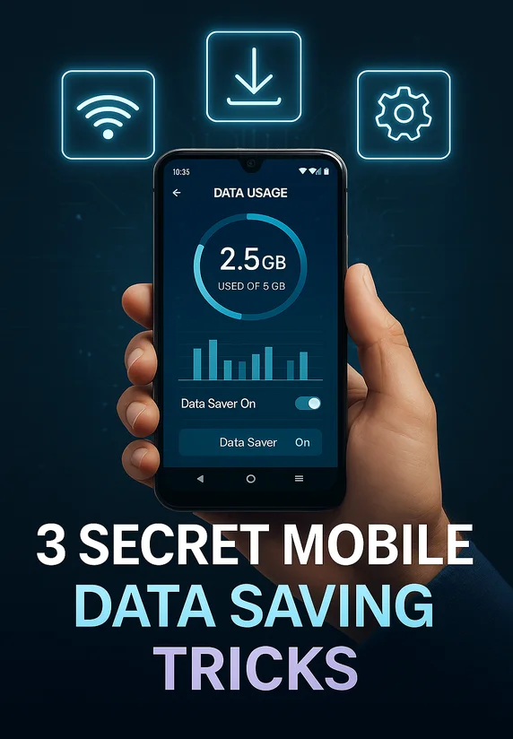 3 Secret Mobile Data Saving Tricks | Mobile Tricks