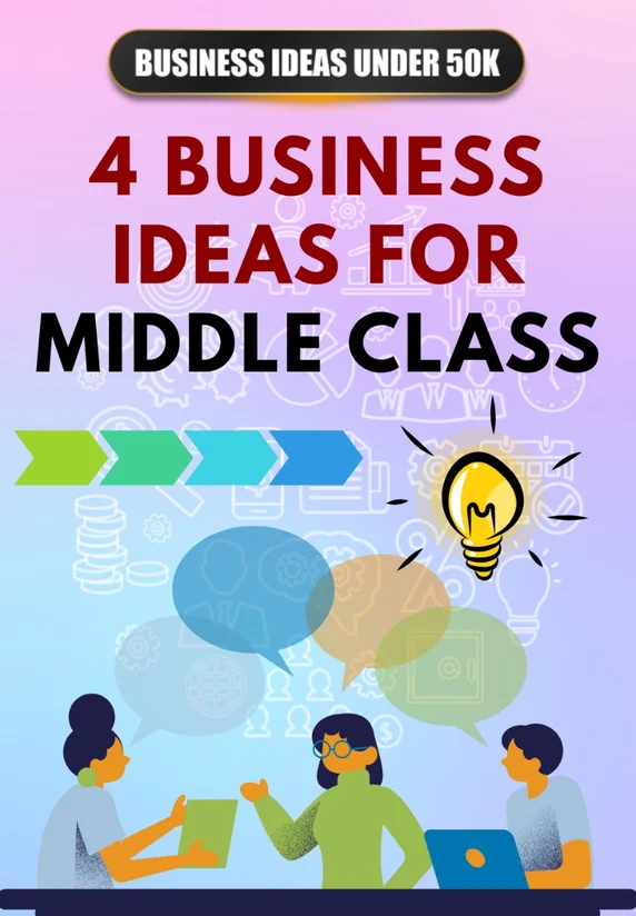 4 Business Ideas For Middle Class | Business Ideas Under 50K