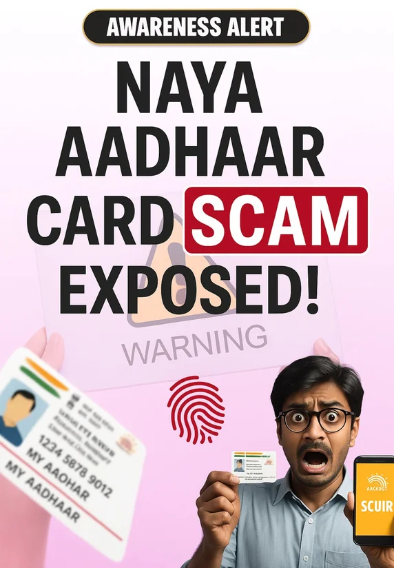 Naya Aadhaar Card Scam Exposed! | Awareness Alert