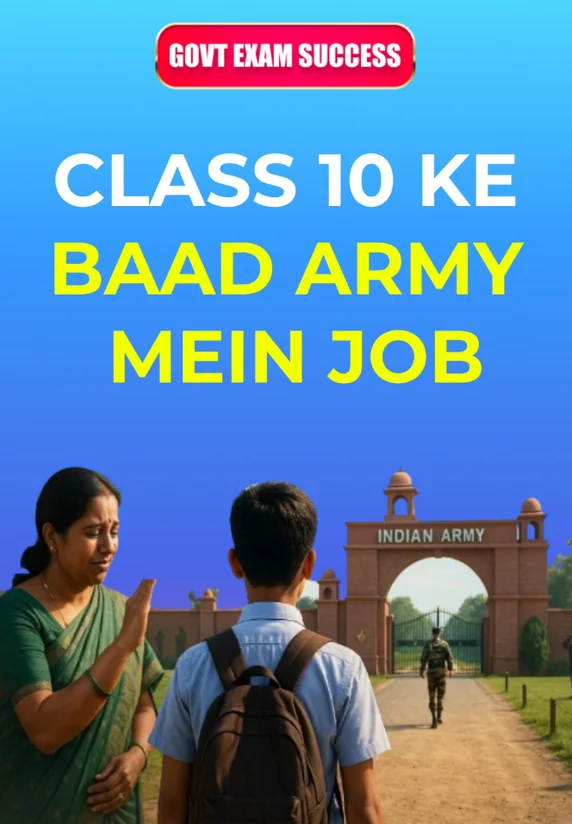 Class 10 Ke Baad Army Mein Job | Govt Exam Success