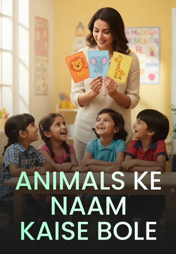 Animals Ke Naam Kaise Bole | English Pronunciation