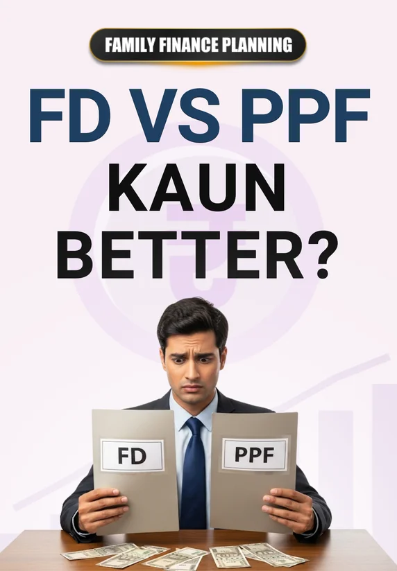 FD Vs PPF – Kaun Better? | Family Finance Planning