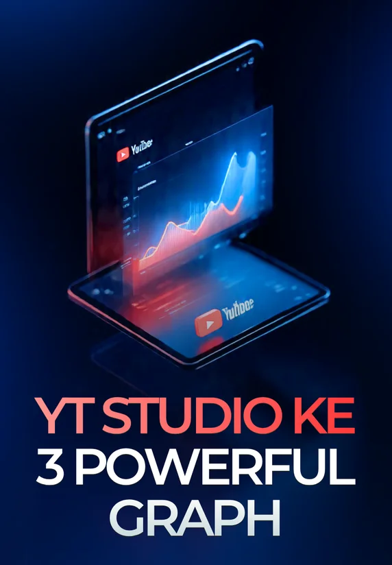 YT Studio Ke 3 Powerful Graph | Youtube Secret