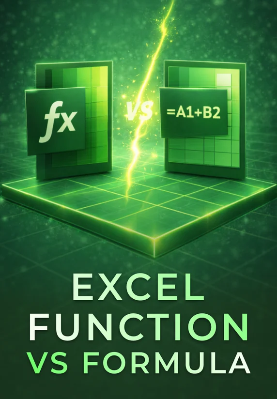 Excel Function Vs Formula | Learn Excel