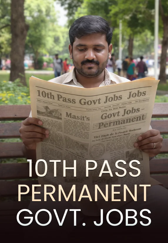 10th Pass Permanent Govt. Jobs | Govt Exam Success