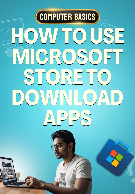 How To Use Microsoft Store To Download Apps | Computer Ke Basics