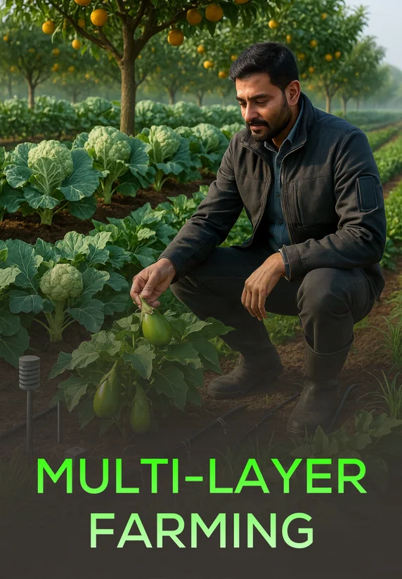Multi-Layer Farming | Smart Kheti