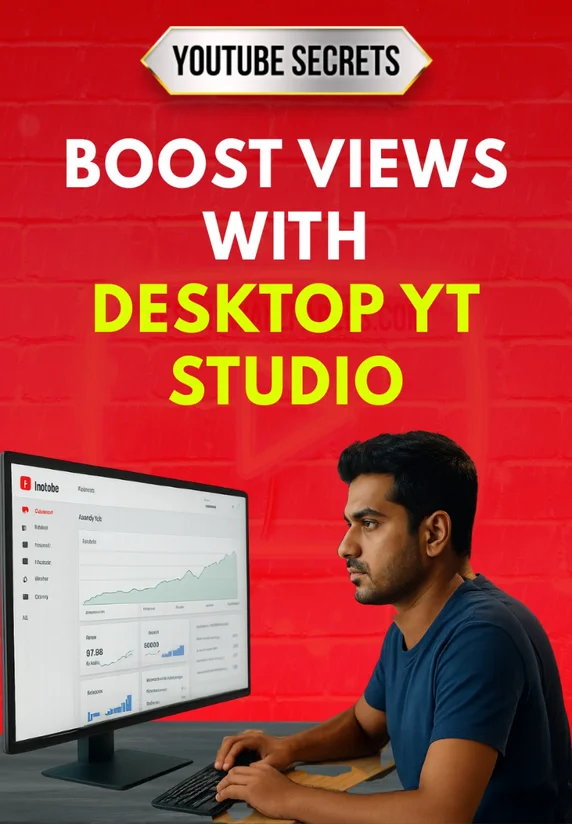 Boost Views With Desktop YT Studio | Youtube Secret
