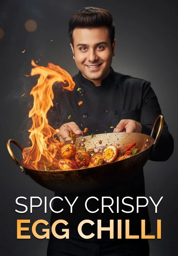 Spicy Crispy Egg Chilli | Food Hacks With Masterchef Ripu Handa