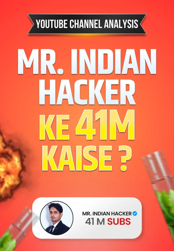 Mr. Indian Hacker Ke 41M Kaise? | YouTube Channel Analysis