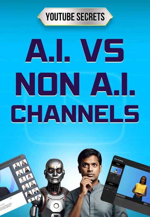 Ai Vs Non Ai Channels | Youtube Secret