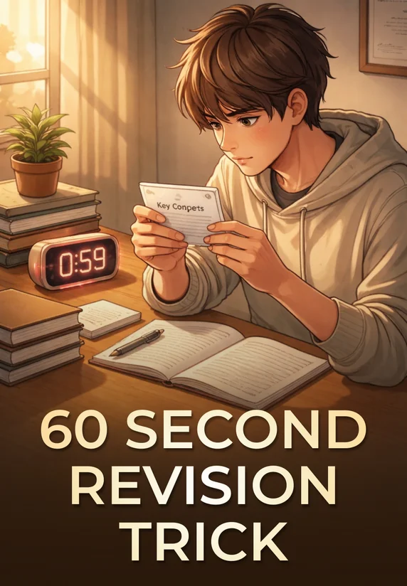 60 Second Revision Trick | Board Exam Tips