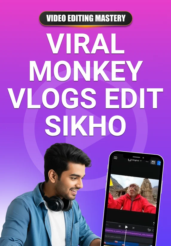Viral Monkey Vlogs Edit Sikho | Video Editing Mastery