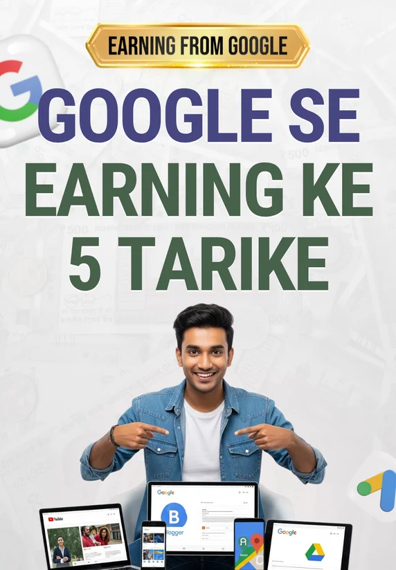 Google Se Earning Ke 5 Tarike | Earning From Google