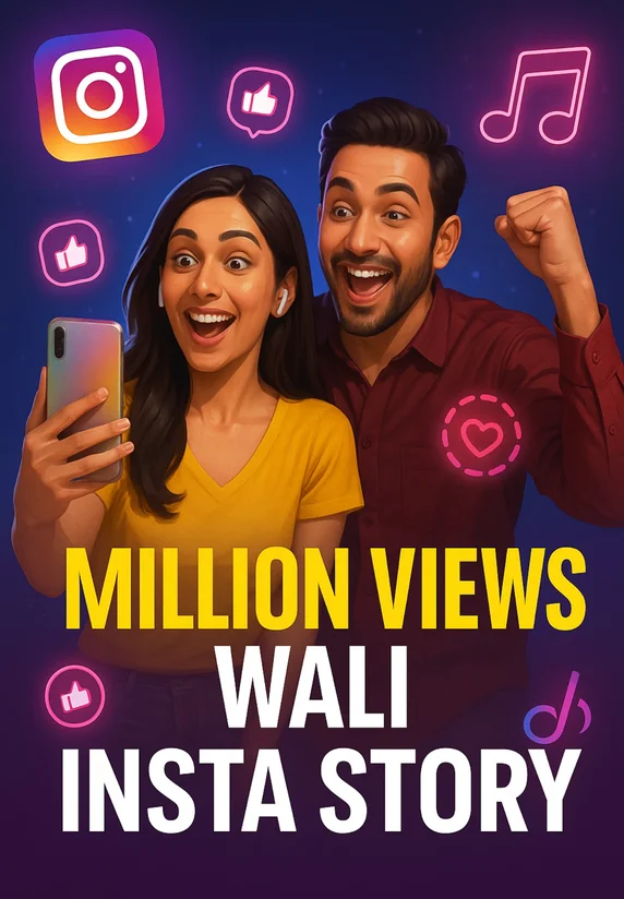 Million Views Wali Insta Story | Insta Story Ideas