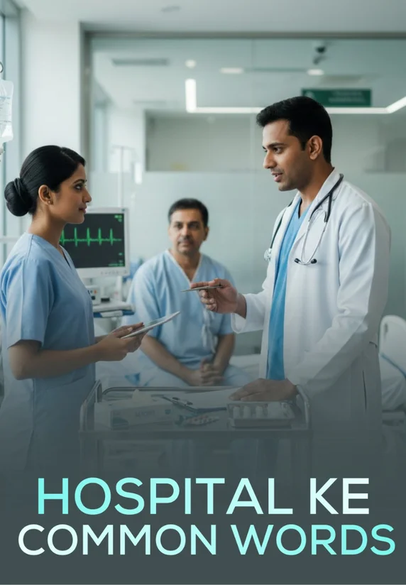 Hospital Ke Common Words | English Pronunciation