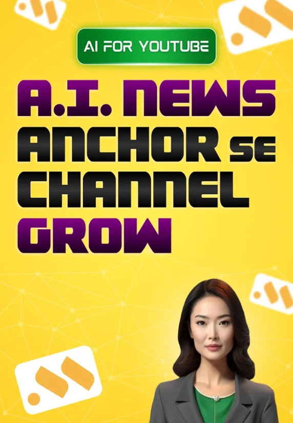 A.I. News Anchor Se Channel Grow | A.I. For Youtube