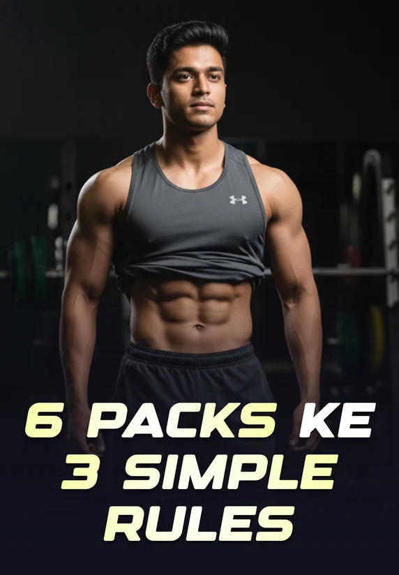 6 Packs Ke 3 Simple Rules | Gym Beginners Tips