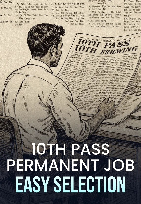 10th Pass Permanent Job Easy Selection | Job Alert